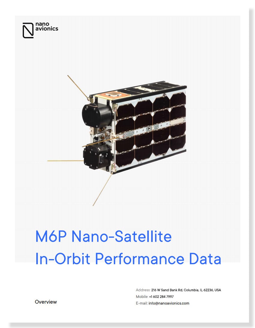 M6P Nano-Satellite In-Orbit Performance Data