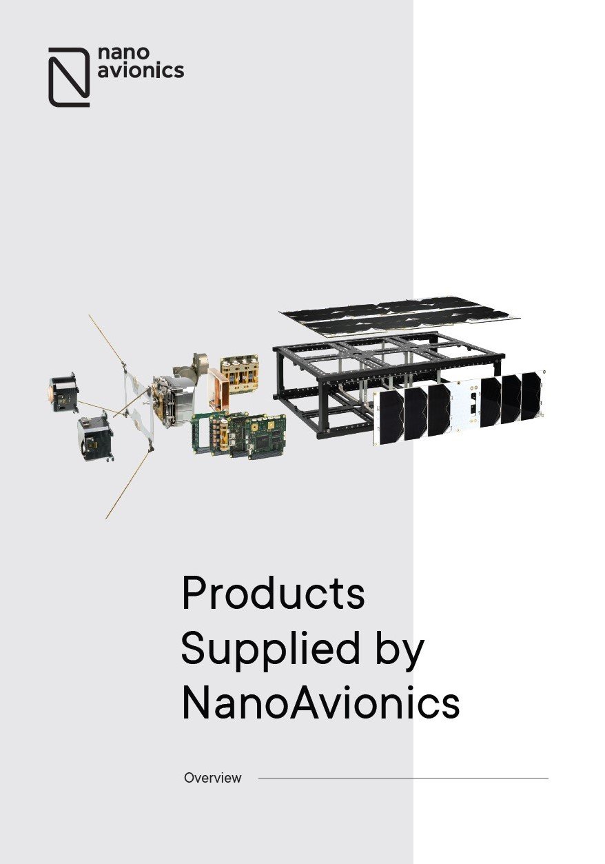 Download NanoAvionics Product Catalogue